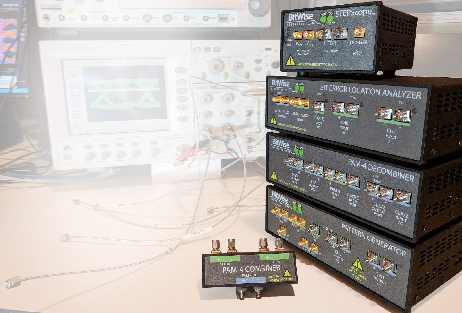 Precision BER and STEPScope TDR Signal Integrity Test Equipment